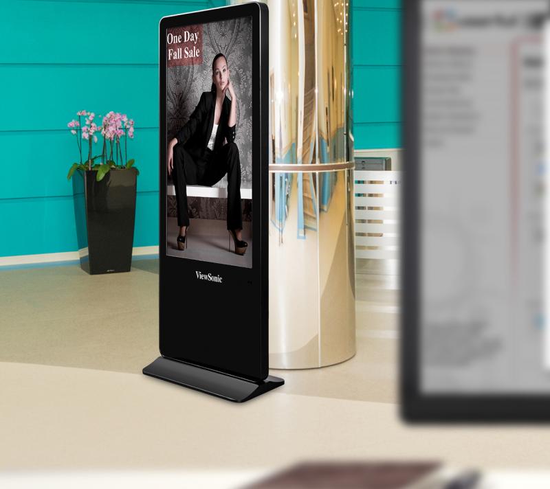 Listopsis | ViewSonic | Serie EP55 Digital Signage